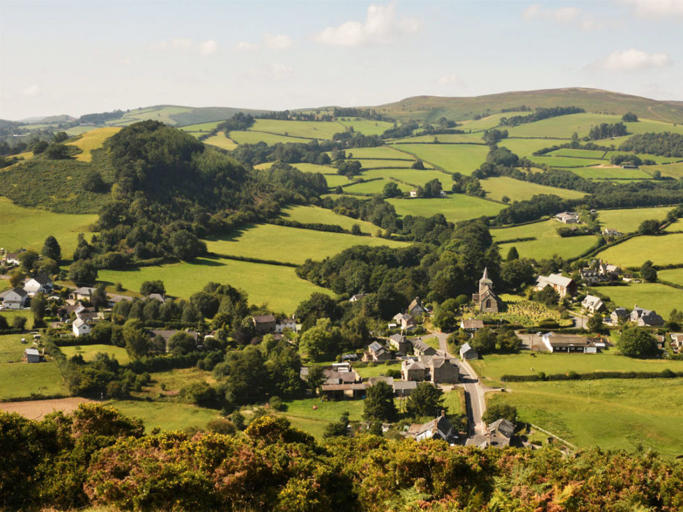 About Gladestry - The Gladestry Shepherd's Hut